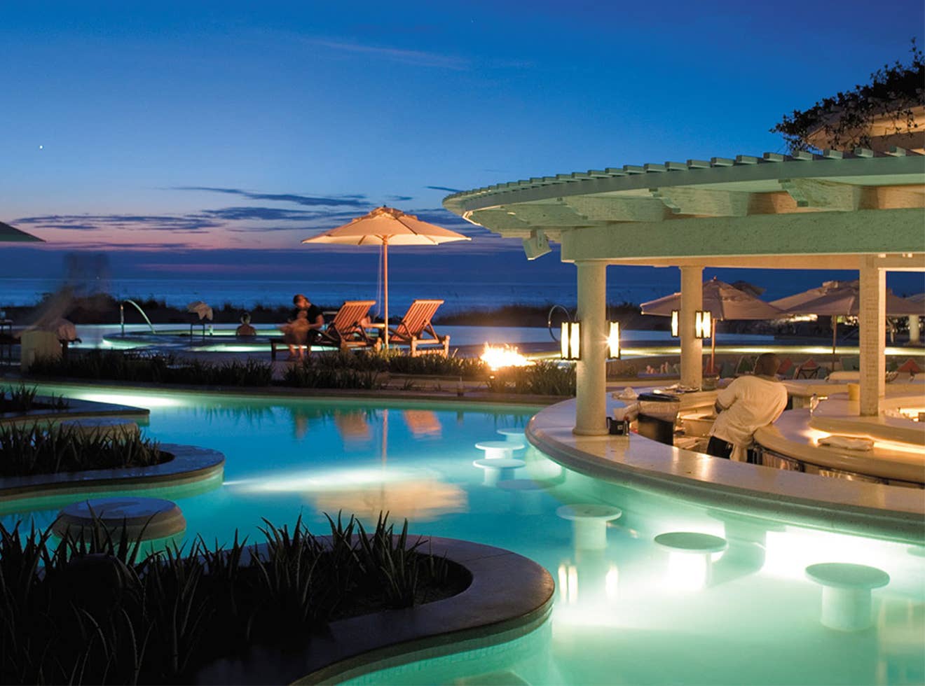 The Best Swim-Up Bars in the World to Enjoy Cocktails in the Pool