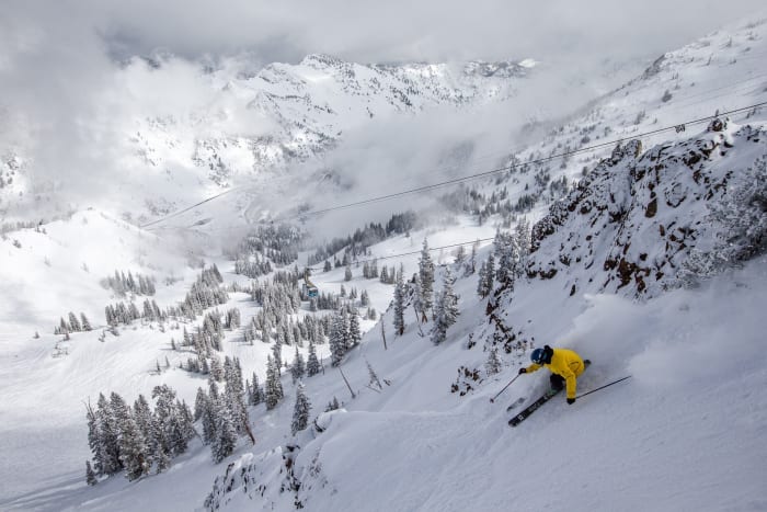 Snowbird’s Most Iconic Ski Run Is Right Under the Tram