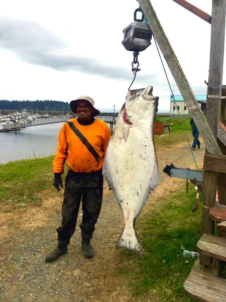 Washington Angler Breaks Kayak Halibut Record - Leo Vergara on first ...