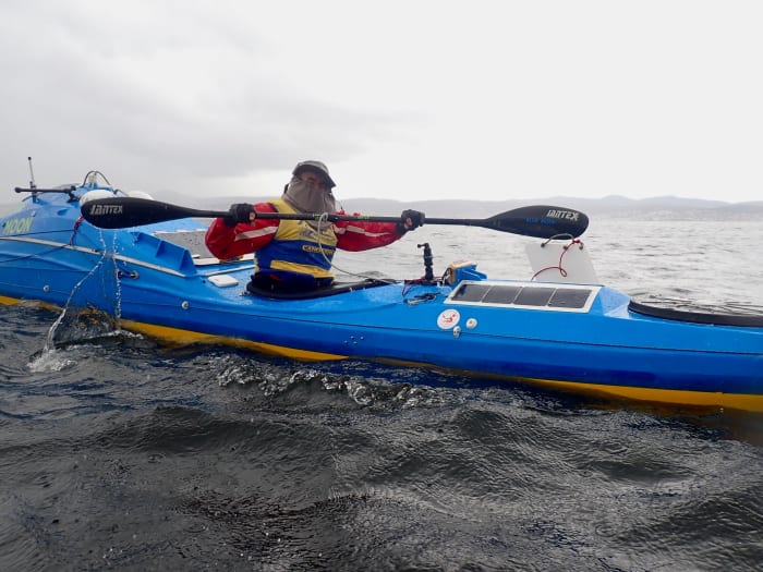 Richard Barnes Completes Solo Kayak Crossing of Tasman Sea