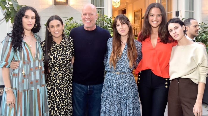 Demi Moore and Emma Heming Share Father's Day Message to Bruce Willis
