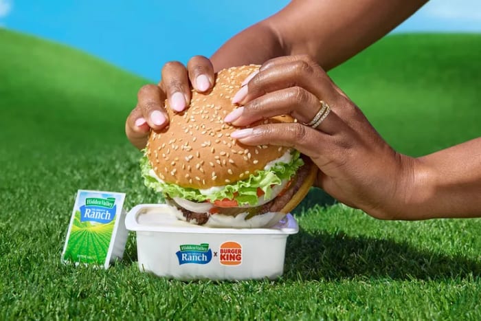 Burger King Introduces Giant Tubs of Hidden Valley Ranch Dressing