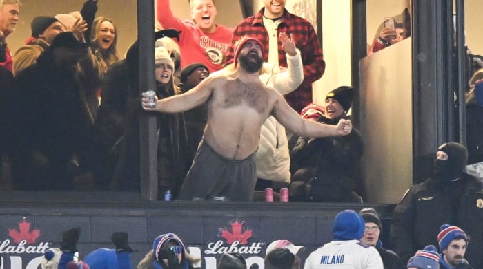 Shirtless Jason Kelce Sparks Conversation About the Ideal Male Body Type