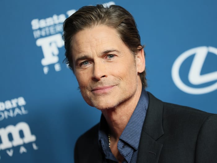 Rob Lowe Turns Heads in Shirtless Photo With Son at 61