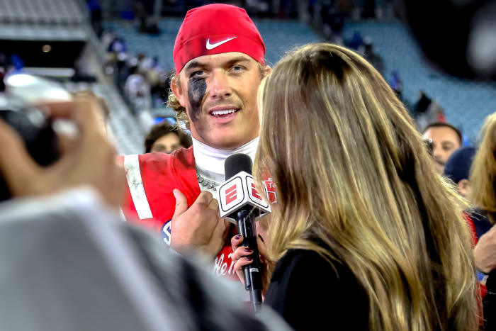 Jaxson Dart's Ex-Girlfriend Turns Heads With New Video Before NFL Draft