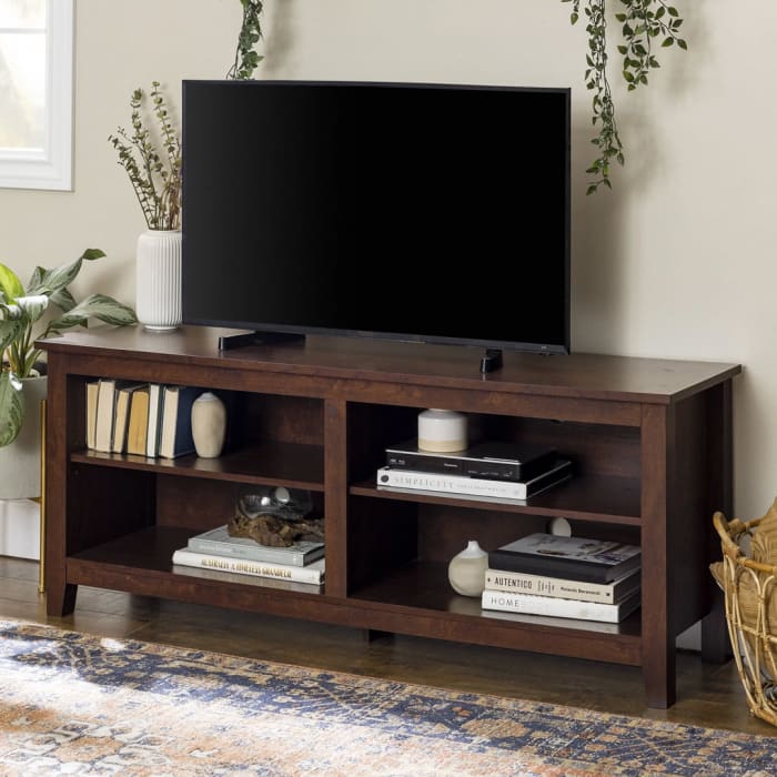 This Large Open-Storage TV Stand Is Now 53% Off at Walmart