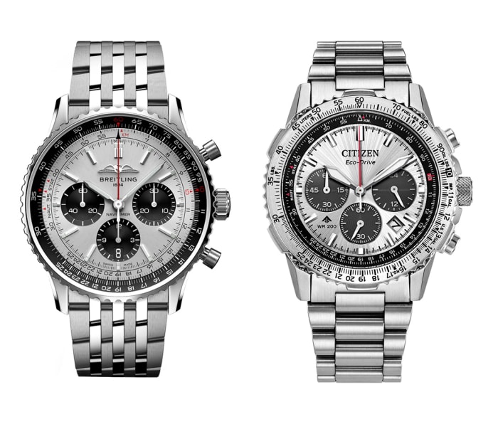 Breitling Navitimer Chronograph Watch Dupe: Citizen Navihawk