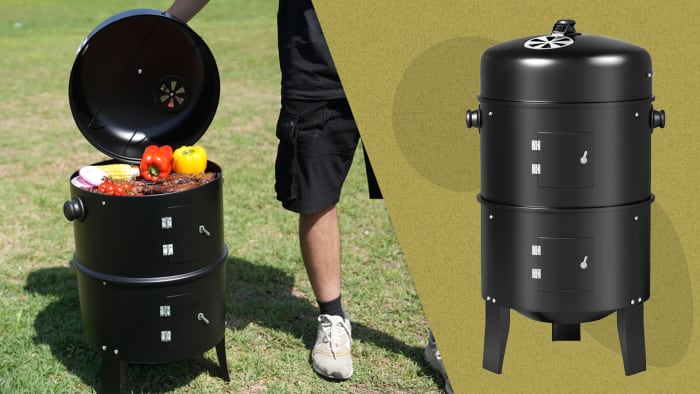 Walmart Is Selling a $151 Vertical Smoker for $71 Right Now