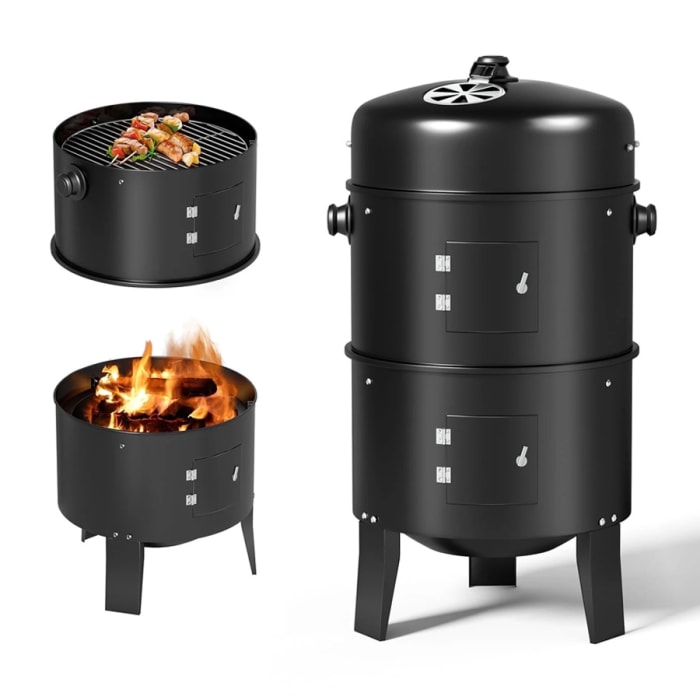Walmart Is Selling a $151 Vertical Smoker for $71 Right Now