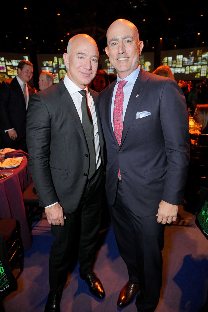 Jeff Bezos' Brother Mark Is a Bruce Willis 'Lookalike' Who Attended Wedding