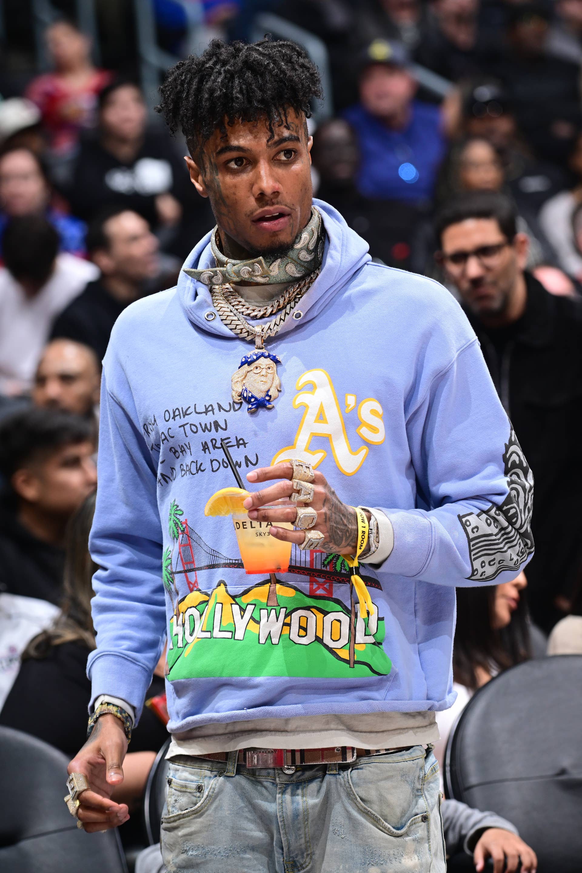 Blueface Seen With New Look in Jaw-Dropping Prison Photos on Instagram