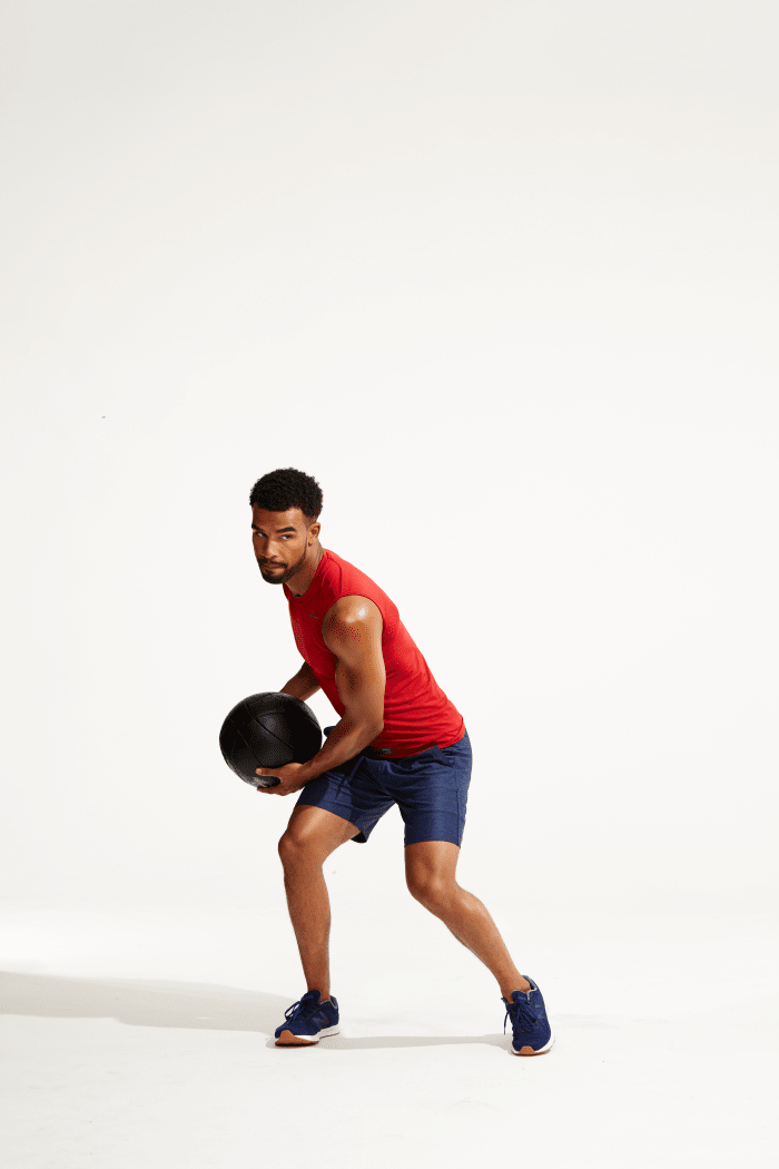Want a Strength-Building Workout? Try This Medicine Ball Routine - Men ...