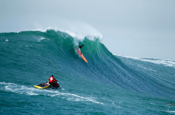 Surfer nearly drowns at Titans of Mavericks big-wave surf contest