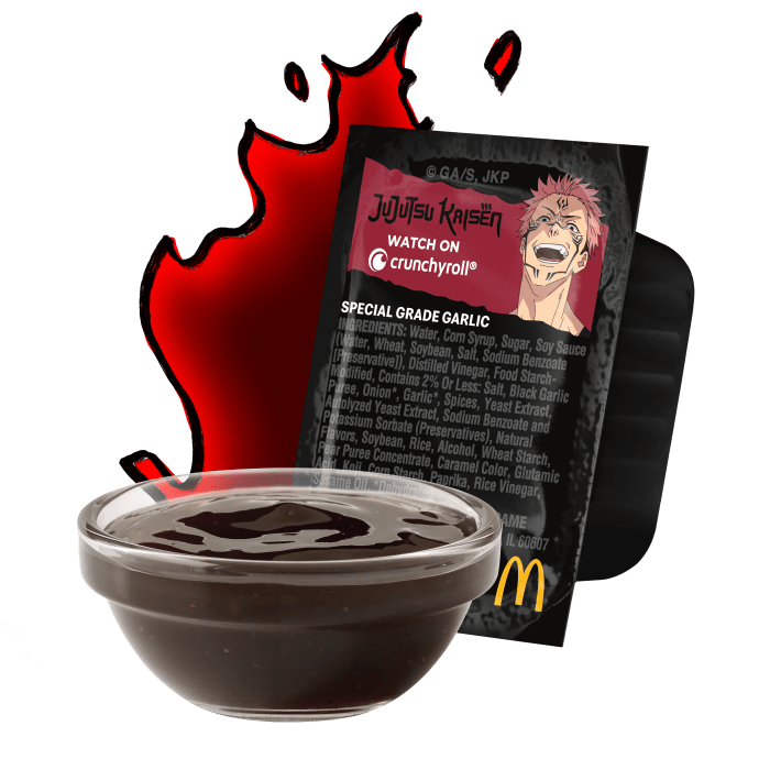 McDonald’s Debuts Tangy New Sauce Inspired by ‘Jujutsu Kaisen’ With ...