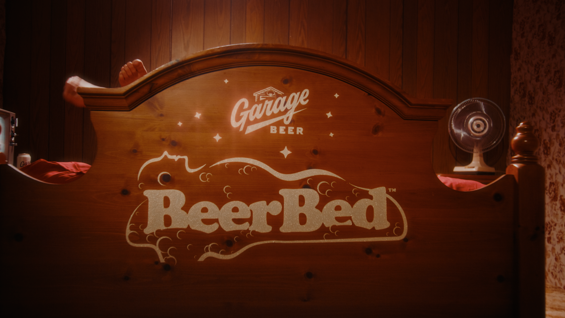 Jason and Travis Kelce's Garage Beer Created BeerBed™ and You Can Win It