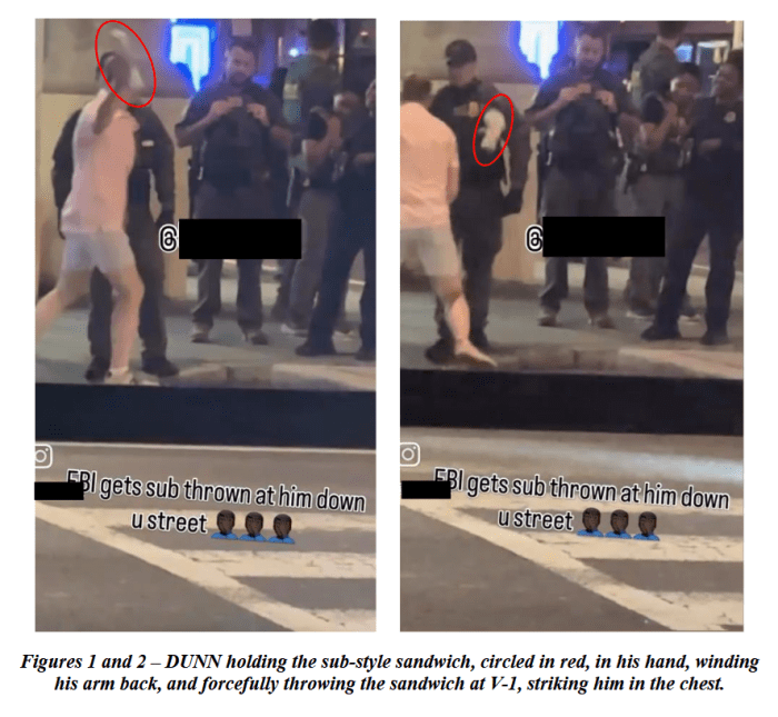 Sean Charles Dunn: DOJ Lawyer Accused of Being Viral Video Sandwich Thrower