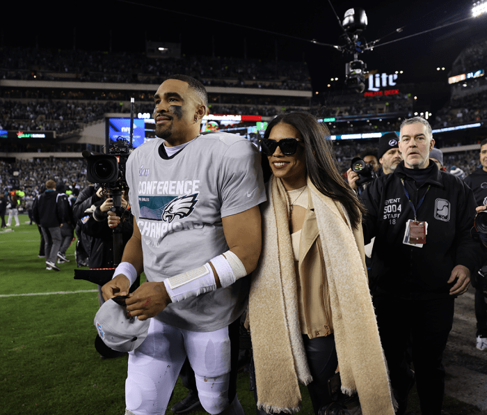 Who's Jalen Hurts' Fiancée? What to Know About Bry Burrows