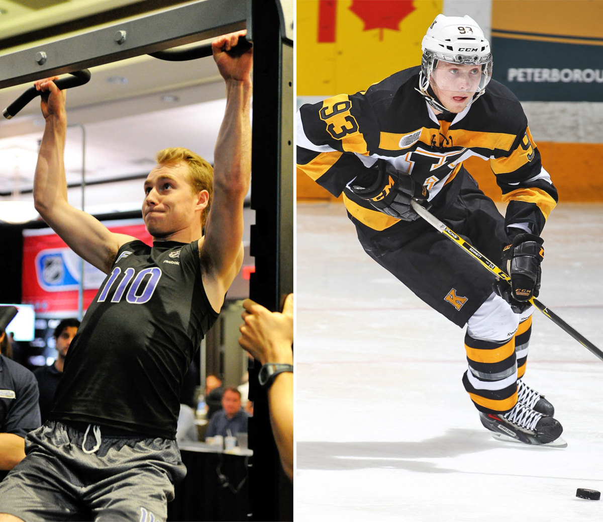 Sam Bennett Posts Zero Pullups at NHL Combine