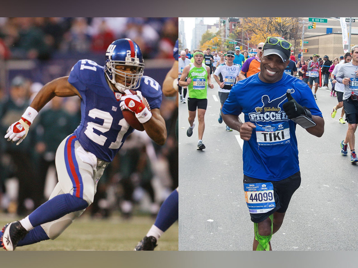 Tiki Barber Talks Marathons and Why the Giants Should Keep Eli Manning