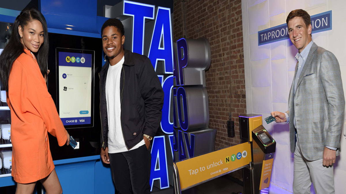 NY Giants Stars Show Off How You Can Now Use Contactless Tap to Pay in ...