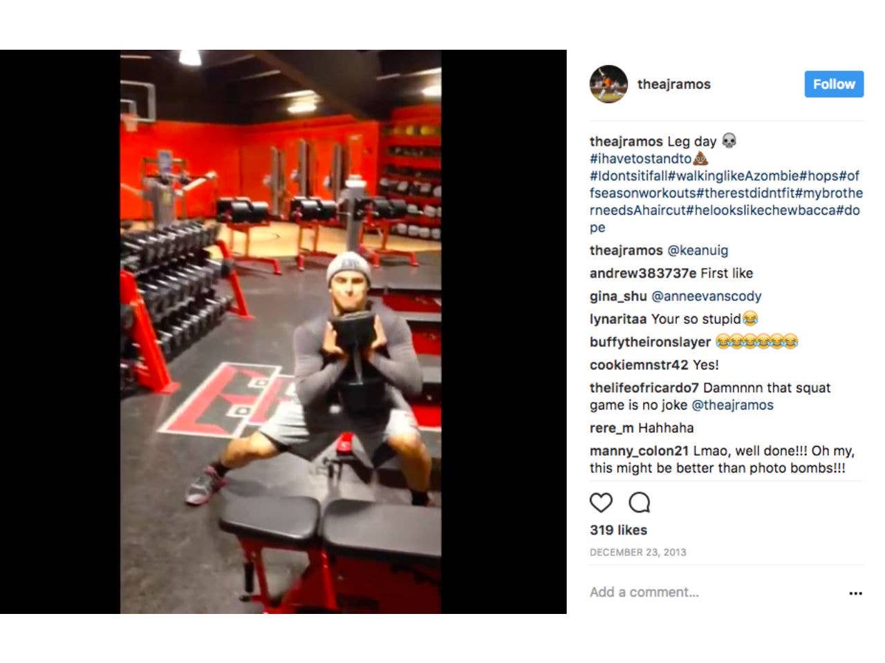 MLB Pitcher A.J. Ramos Training, Strong, Shredded, His Best Workout Posts
