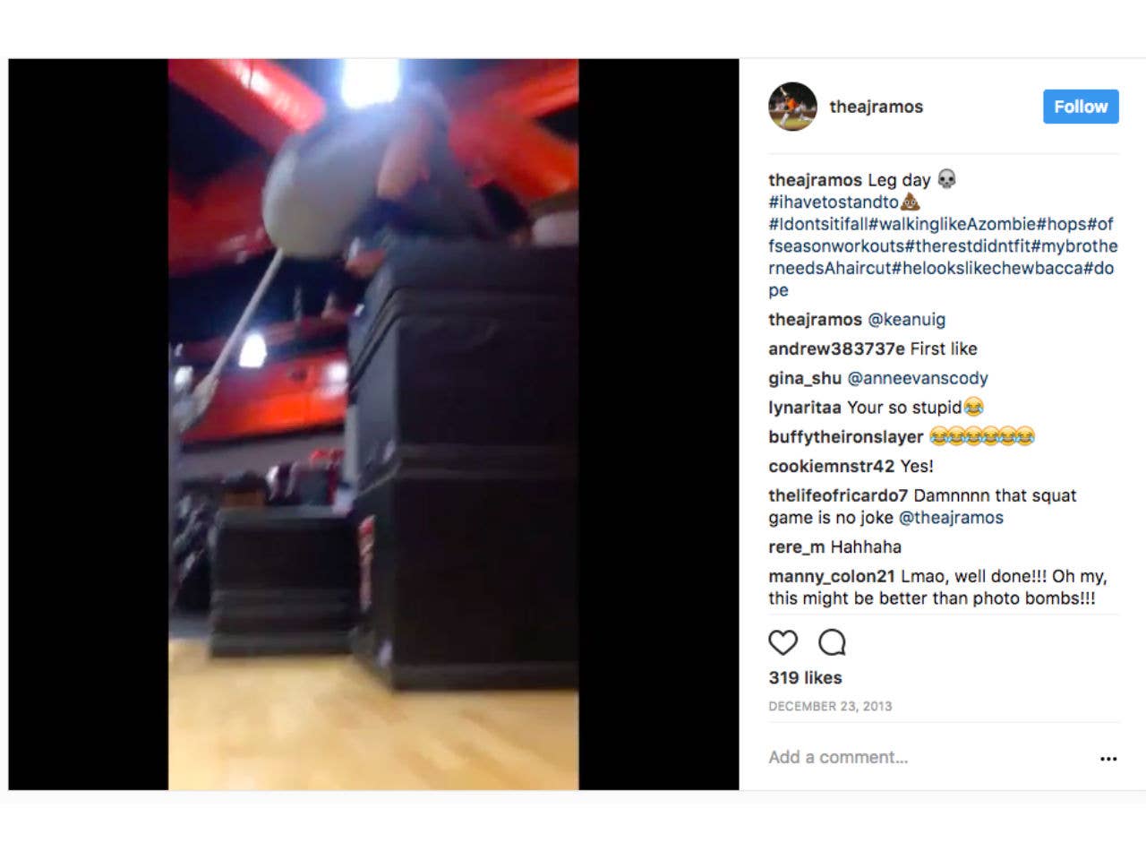 MLB Pitcher A.J. Ramos Training, Strong, Shredded, His Best Workout Posts