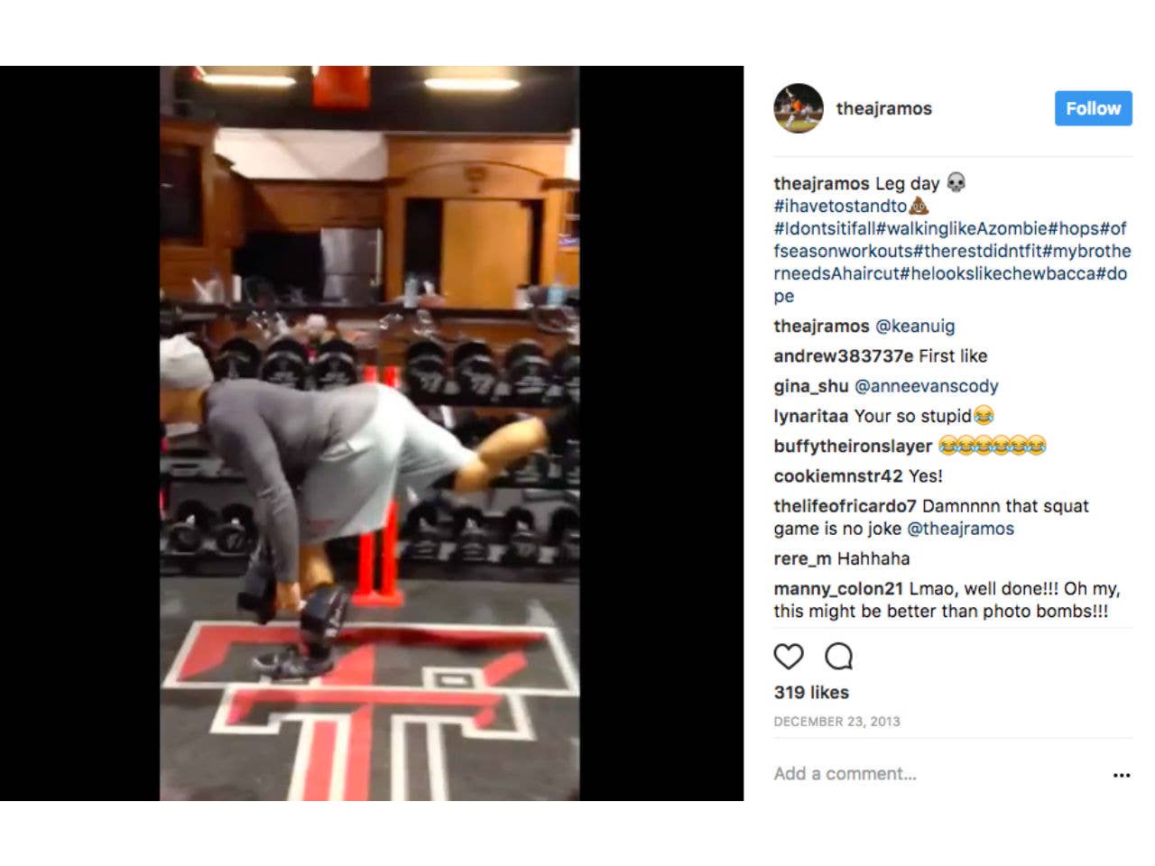 MLB Pitcher A.J. Ramos Training, Strong, Shredded, His Best Workout Posts