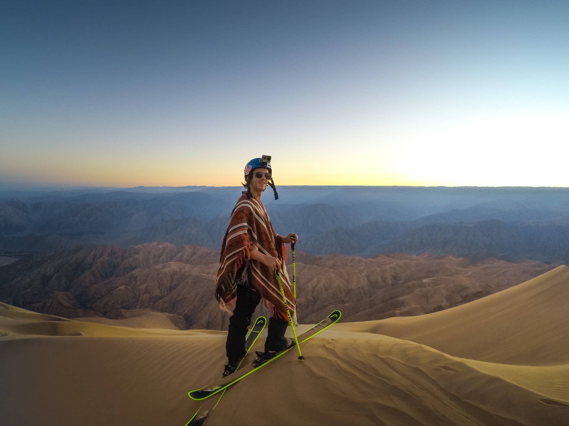 Pro Skiers Turn Peruvian Sand Dunes Into Terrain Park