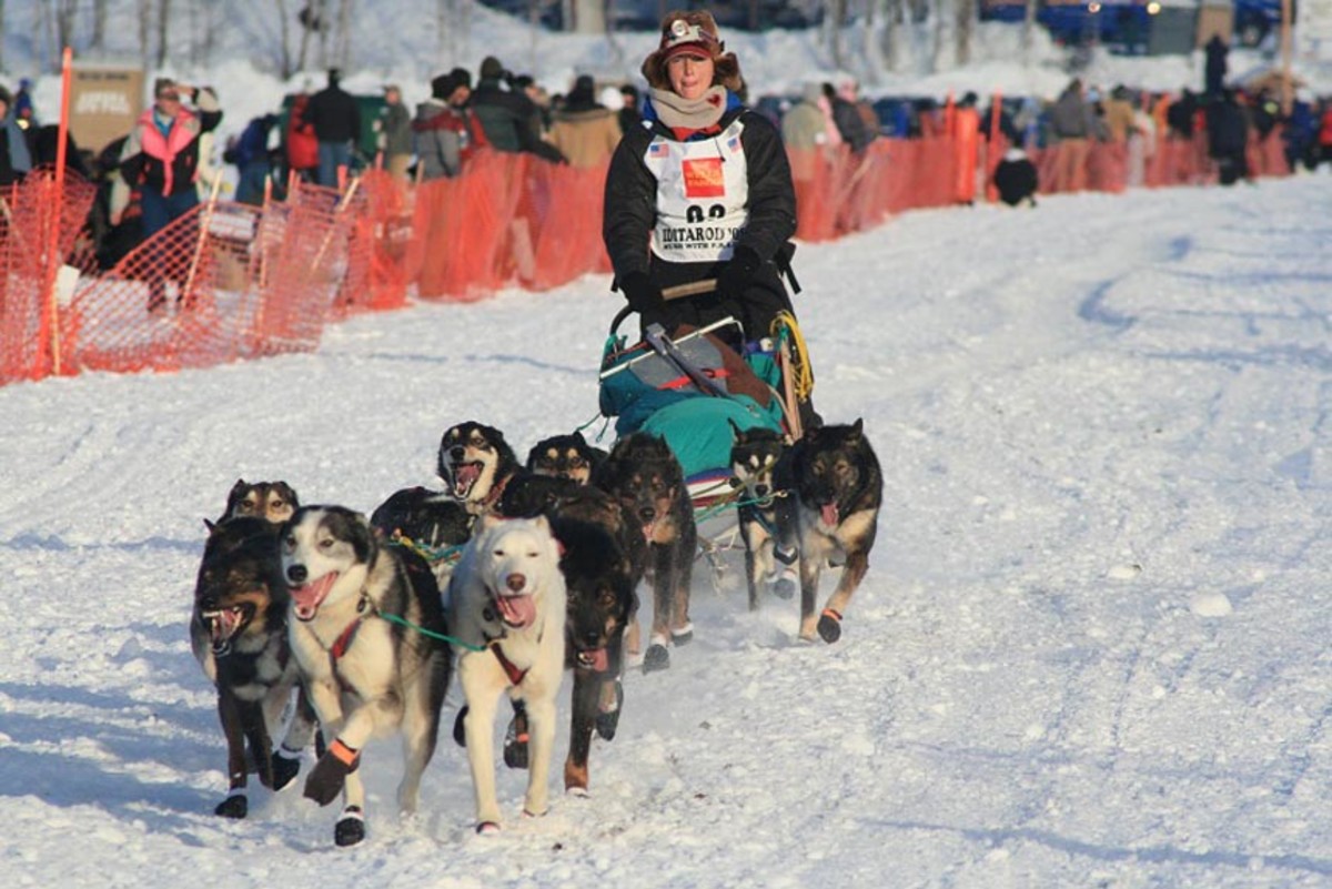 The model who became a musher