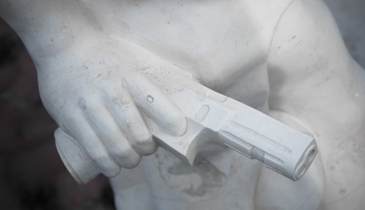 Artist Louis Carreon on his Latest Work 'David Reincarnated'