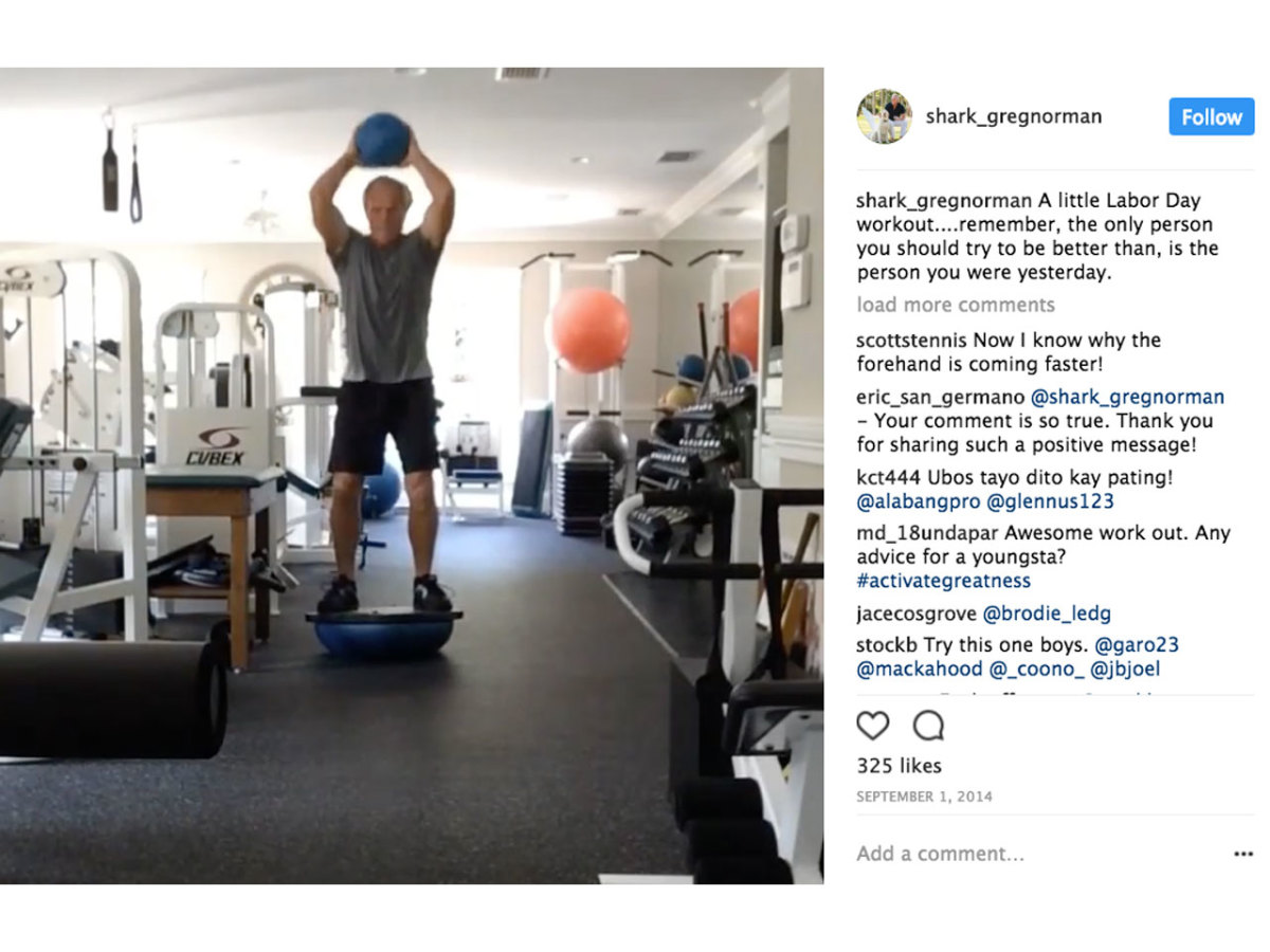 17 Times Greg Norman Proved He’s Fitter Than Ever After 60