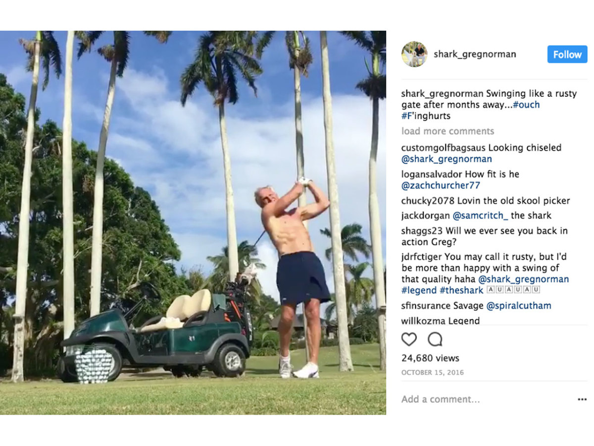 17 Times Greg Norman Proved He’s Fitter Than Ever After 60