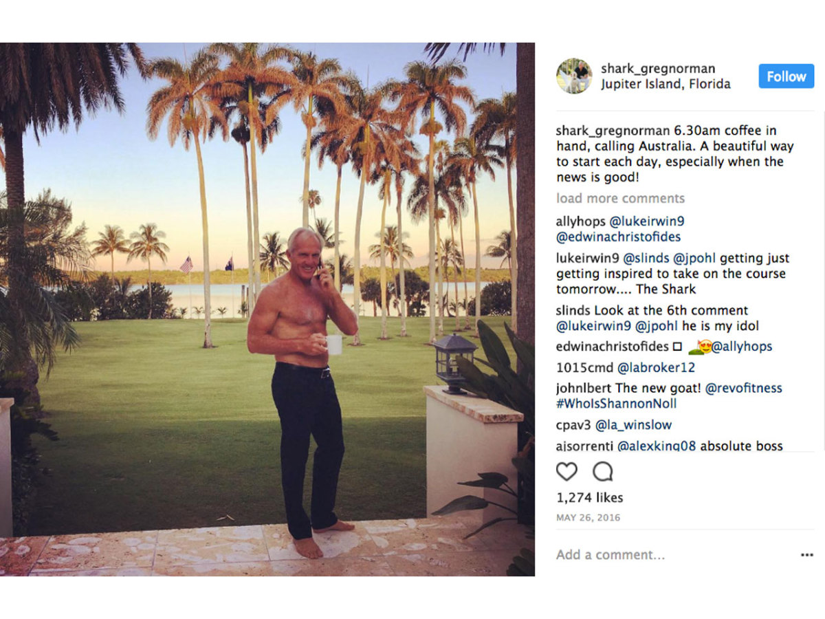 17 Times Greg Norman Proved He’s Fitter Than Ever After 60