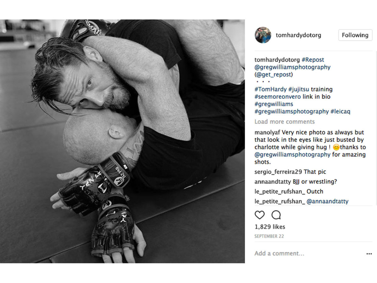 Tom Hardy's 'Venom' Workouts: Boxing, MMA, and Jiu-jitsu - Men's Journal