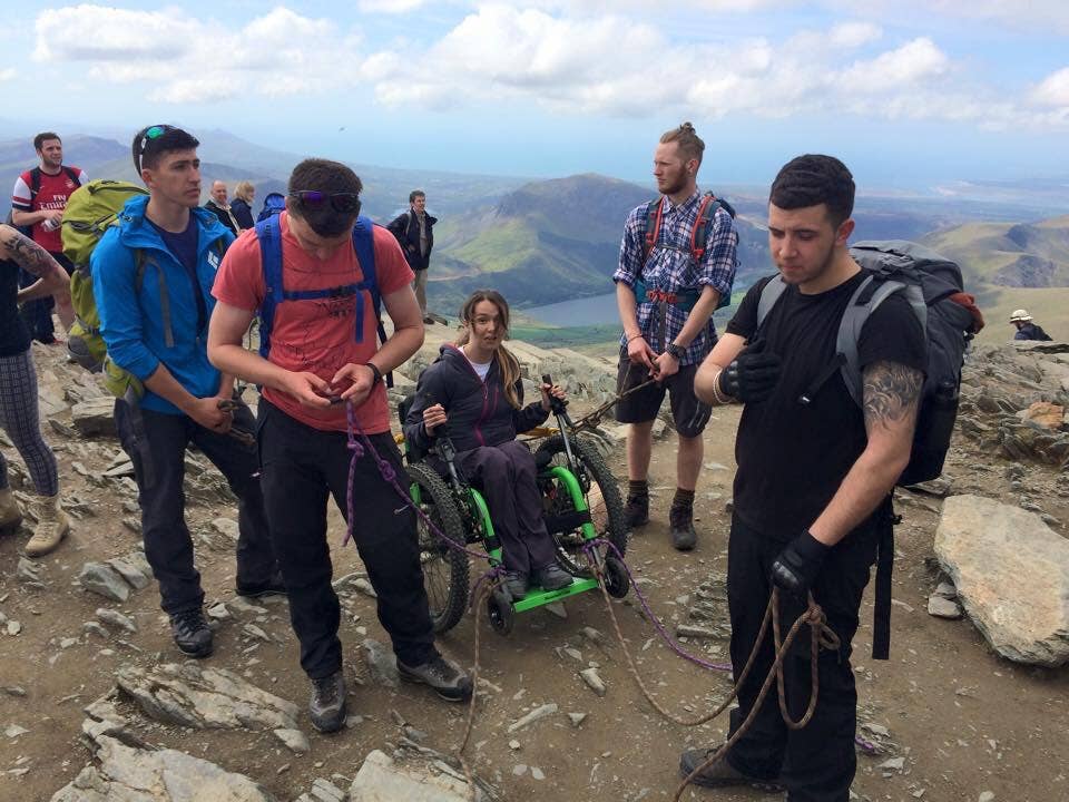 Meet the rock climber who just happens to be in a wheelchair