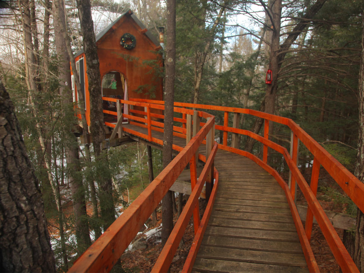 Coolest Airbnb Treehouses for Fall Getaways