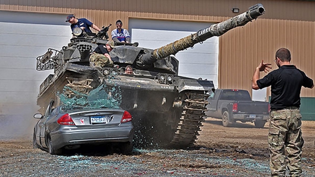 The Ultimate Off-Road Experience: Learning to Drive a Tank