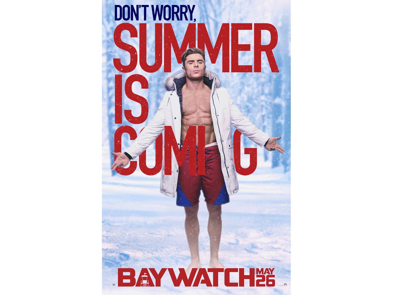 Photo Gallery: ‘Baywatch’ cast heats up the snow in new posters - Men's ...