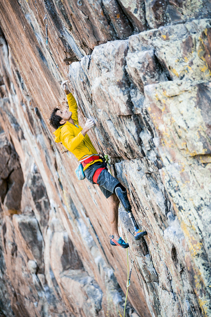 Inside the world of adaptive rock climbing