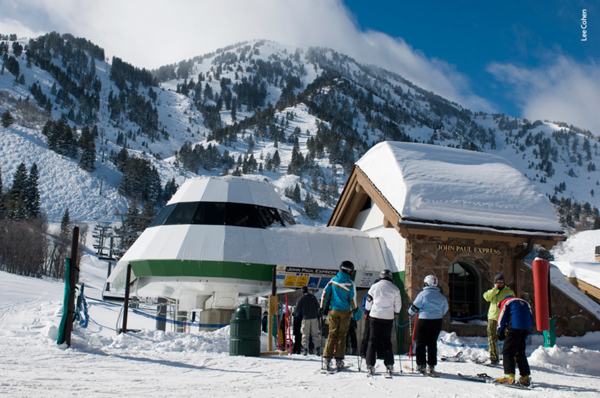 The Best Ski Lifts: The John Paul Chair at Snowbasin, Utah
