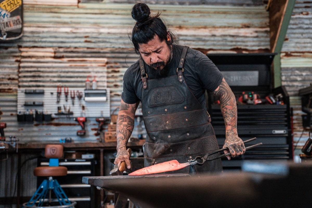 Blacksmith Neil Kamimura on Forging Knives as Therapy | Men's Journal