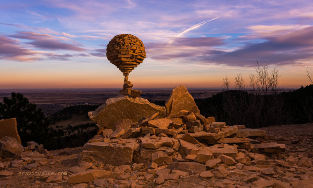Rock piles become man’s meditative art