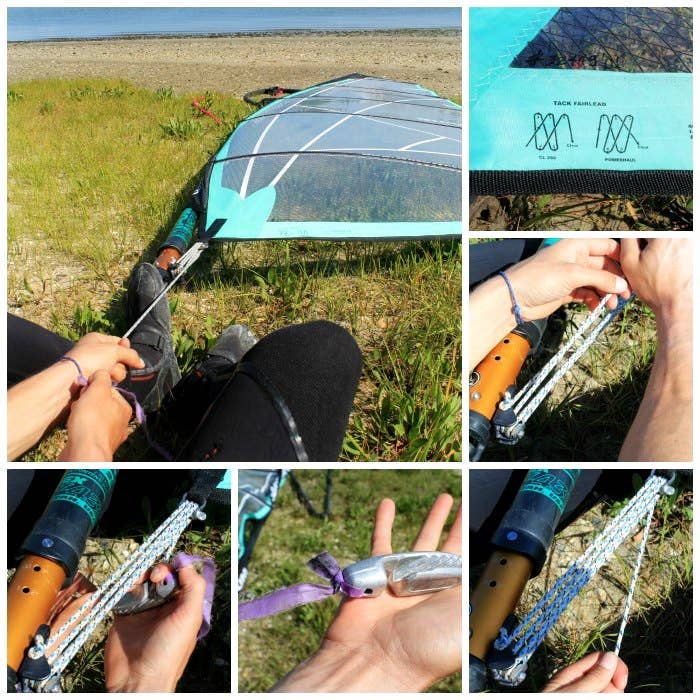 Setting up a windsurf board is easier than you think