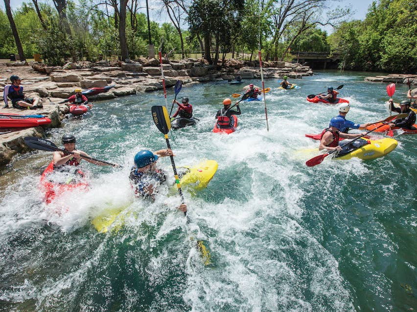 San Marcos Rafting Rafting Initiation Genil River Cuevas De San Marcos