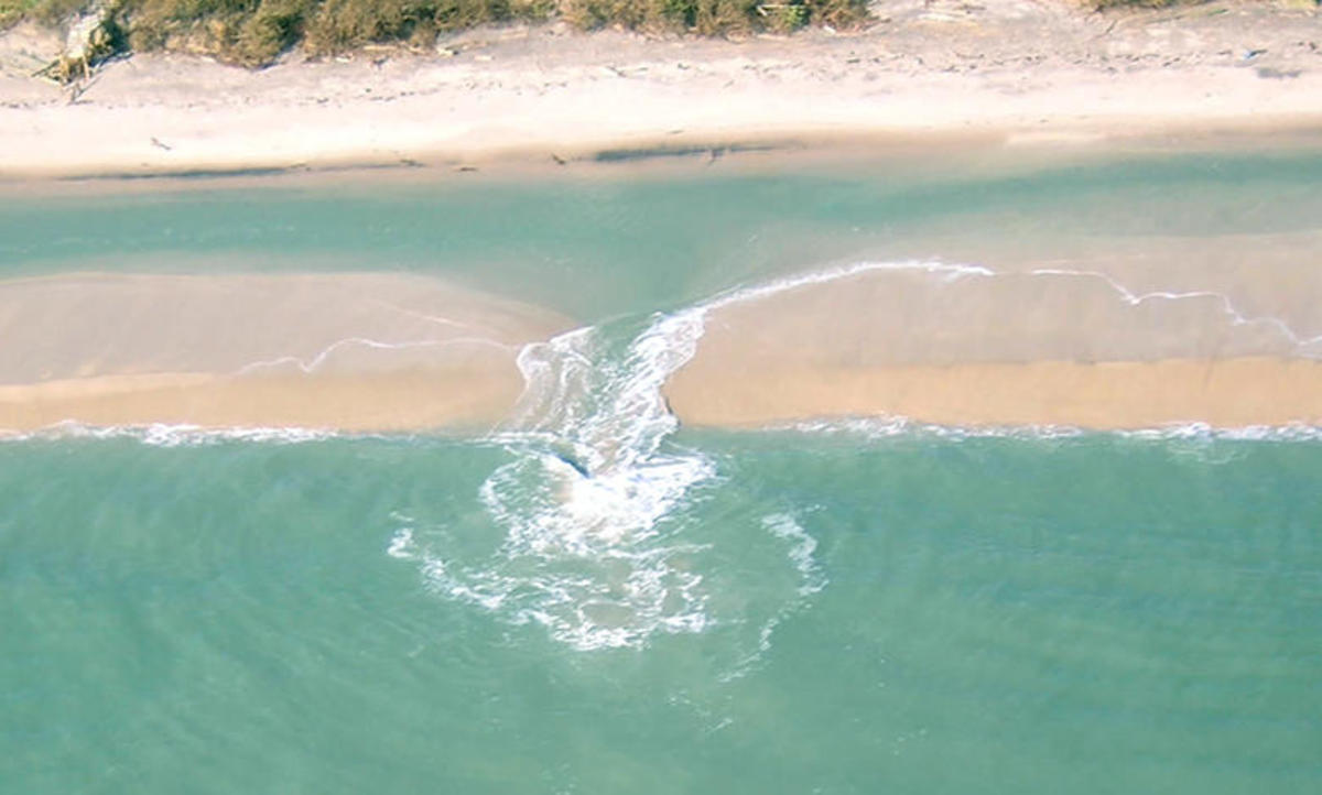 How to escape a rip current, undertow or riptide