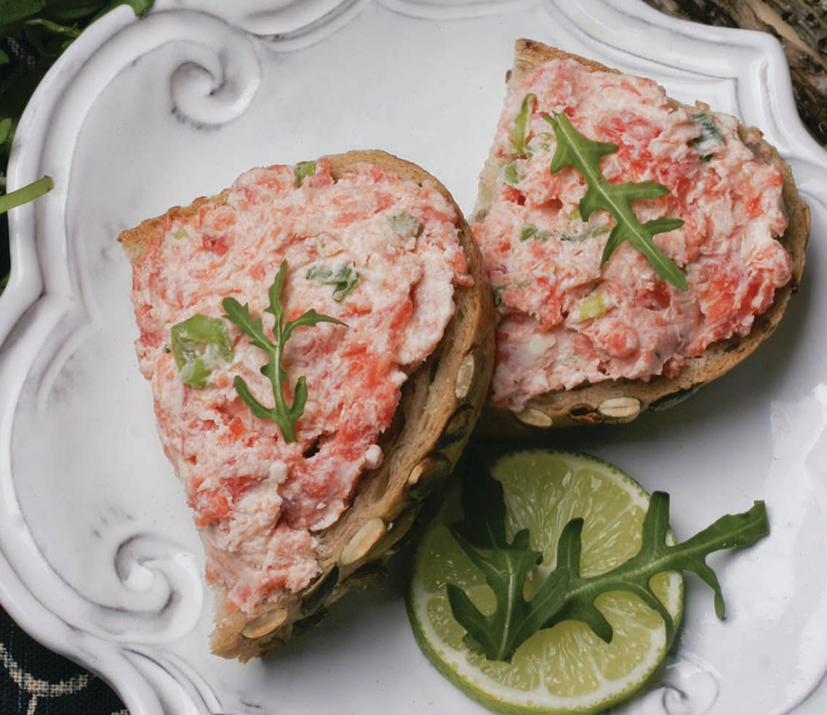 Recipe: How to Make a Smoked Salmon Open-faced Sandwich