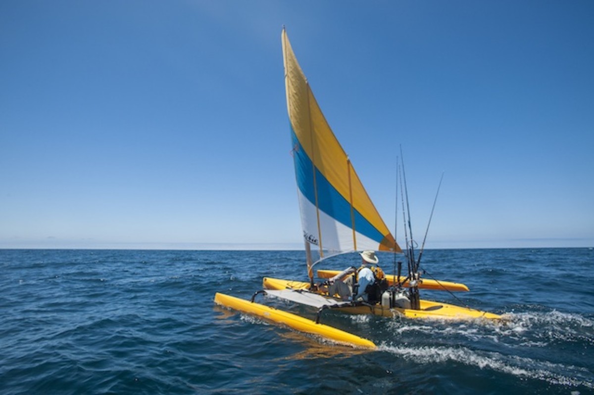 Hobie Adventure Island Sails Towards More Fish - Hobie's Fully ...