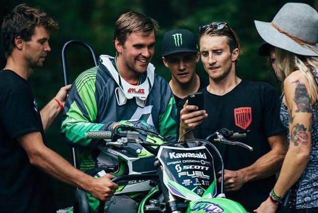 First motorcycle backflip by paraplegic landed | GrindTV.com