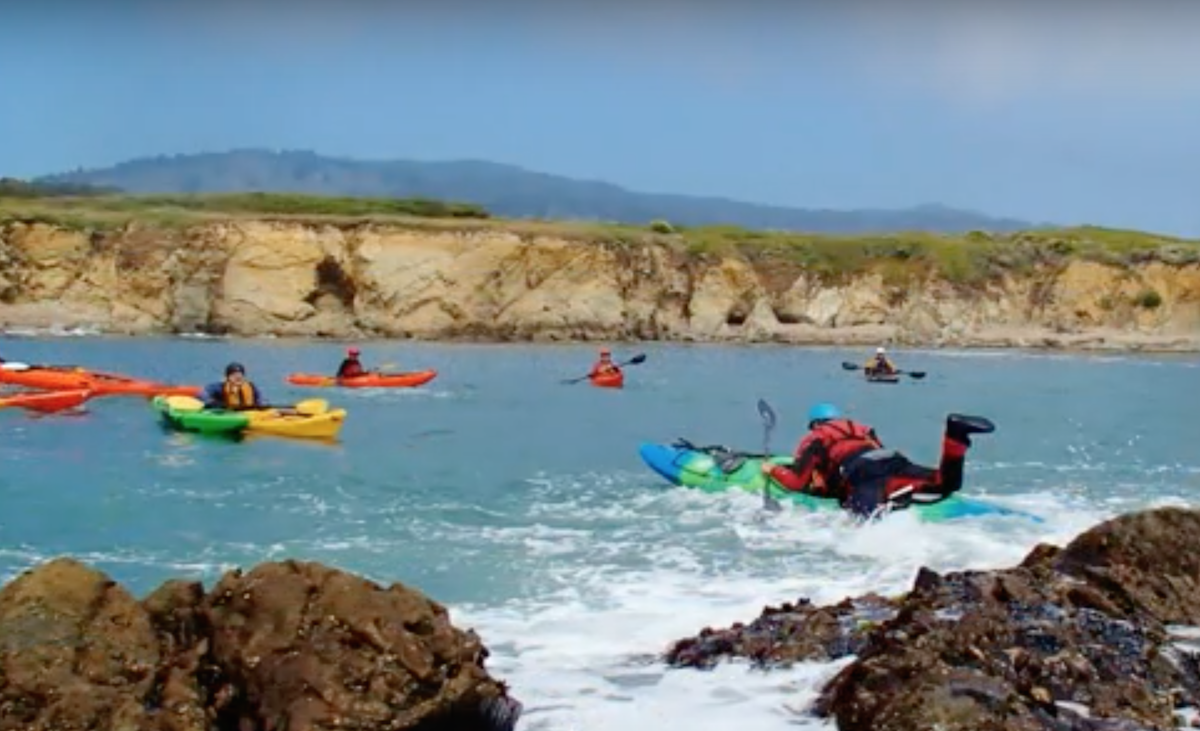 How to safely 'rock launch' your kayak