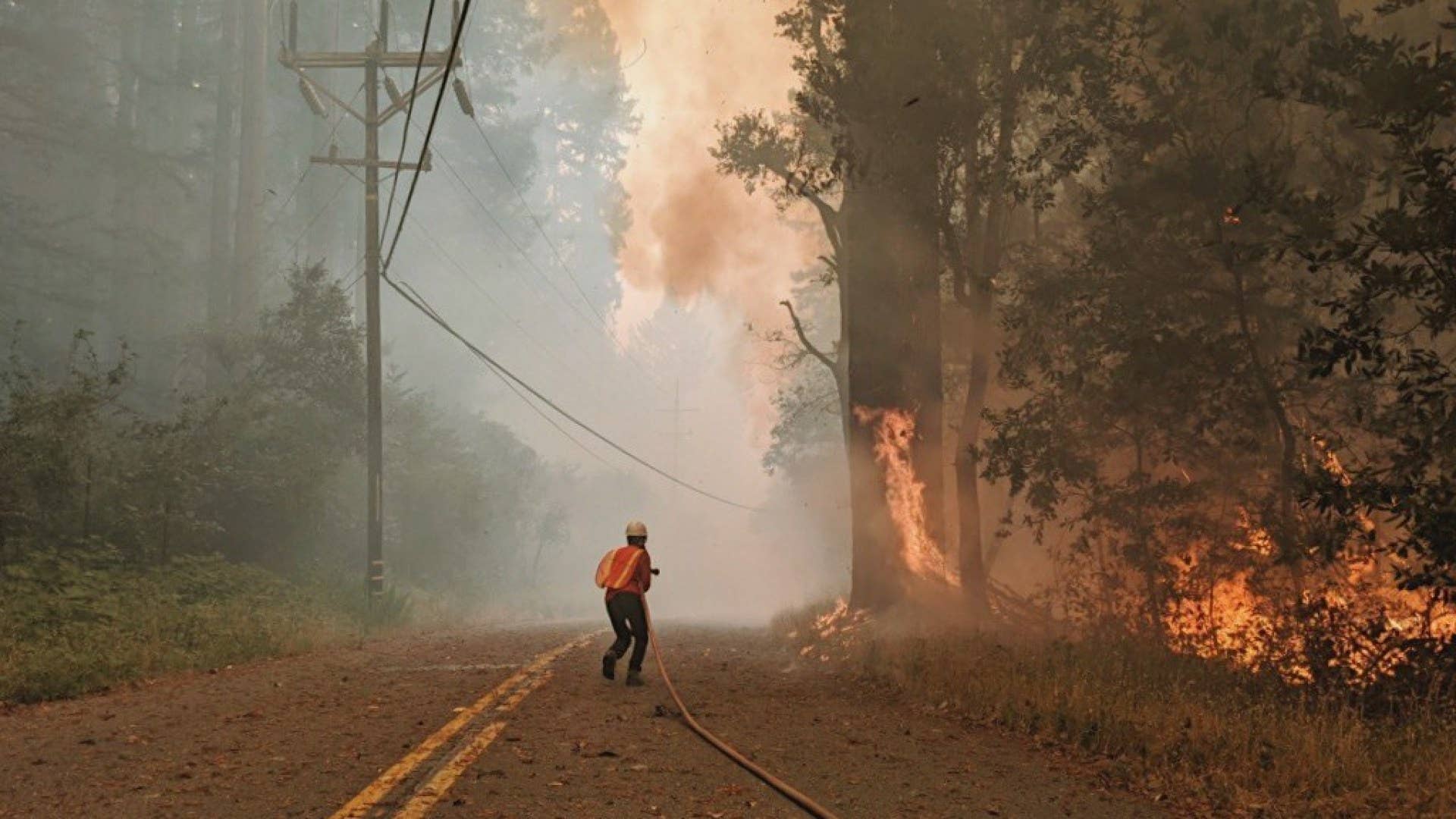 4 Days on the Front Lines of the CZU Fire in Bonny Doon